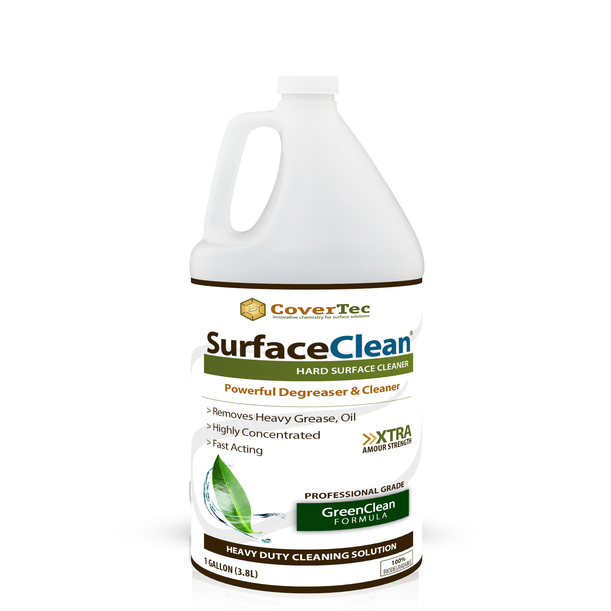 SurfaceClean Hard Surface Industrial Floor Cleaner Degreaser | Covertec