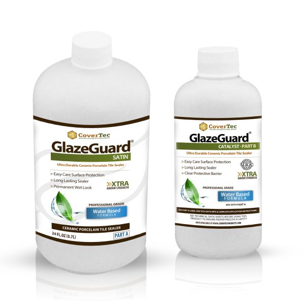 Porcelain Floor Sealer - GlazeGuard Satin For Tile And Grout