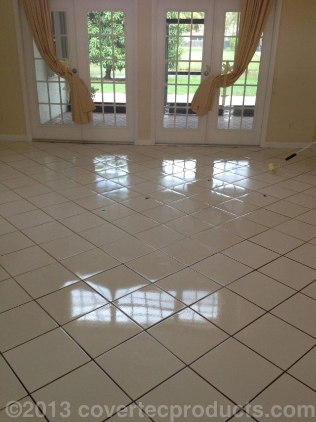 Porcelain Tile Sealer Wet Look - GlazeGuard Gloss Finish
