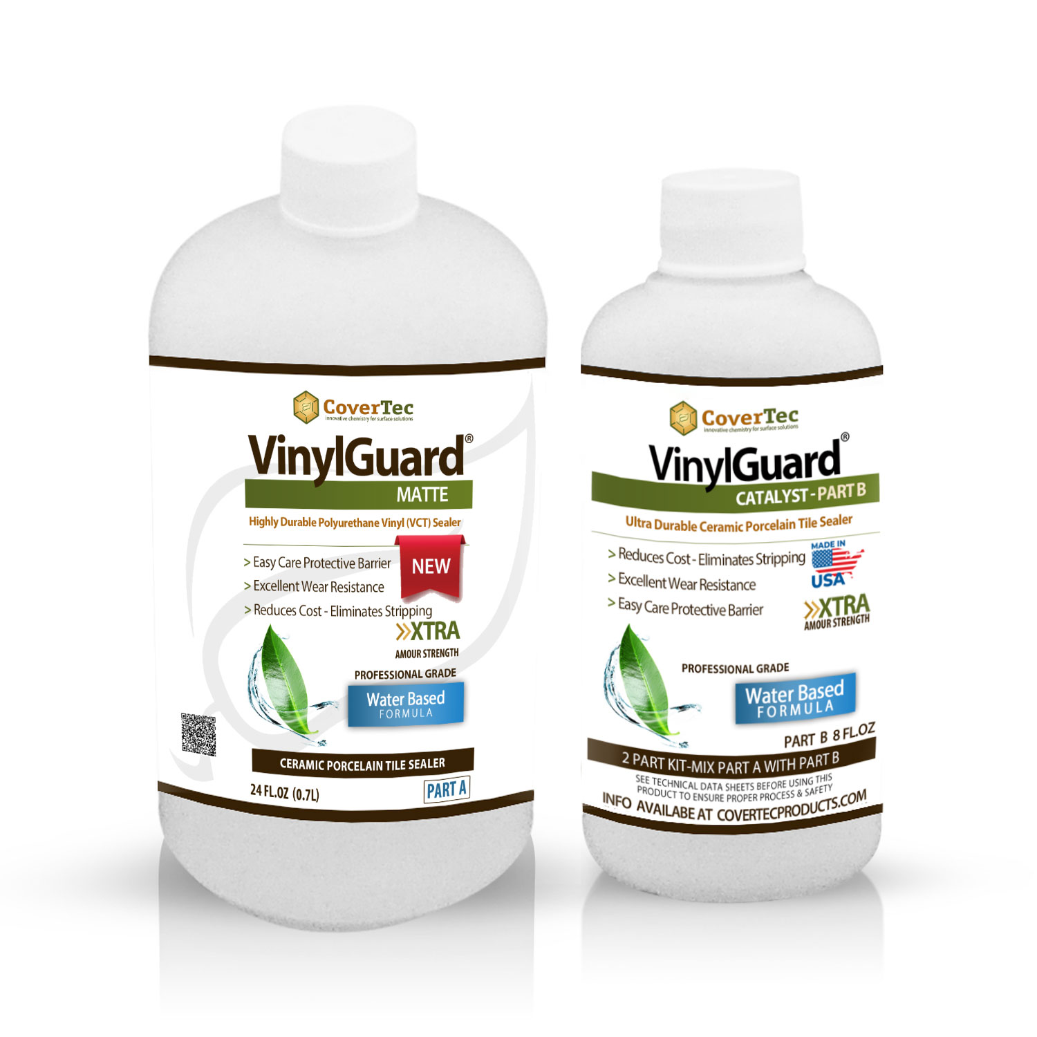 Vinyl Tile Sealer - VinylGuard Polyurethane Matte Sealer LVT